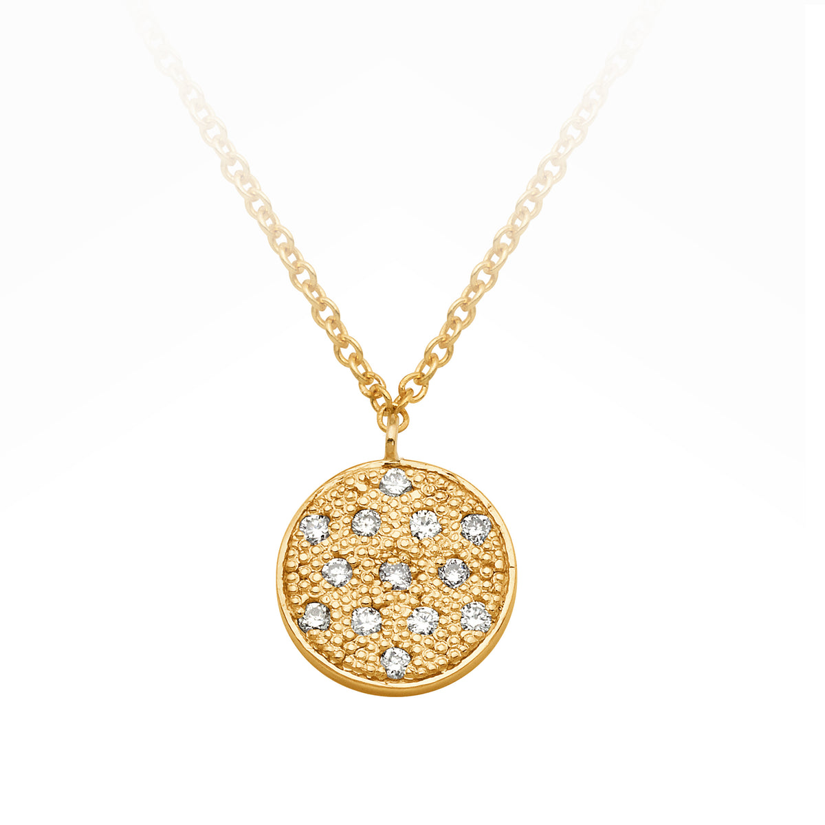Diamond Scatter Pendant – Woods Jewellers